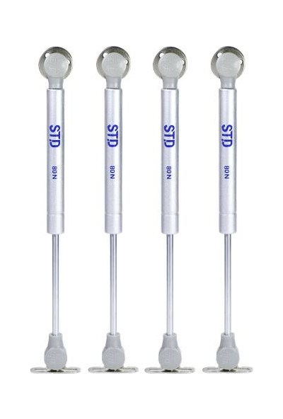 Std Dolap Amortisörü Gazlı Piston Kapak Hidroliği 27 cm 80N-(4 Adet) Std Dolap Amortisörü Gazlı Piston Kapak Hidroliği 27 cm 80N-(4 Adet)