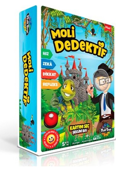 Moli Toys Dedektif 2 Oyun 1 Arada Kutu Oyunu Moli Toys Dedektif 2 Oyun 1 Arada Kutu Oyunu