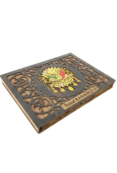 Mabel Osmanlı Tuğralı Çekmeceli Tesbih Kutusu 1 Katlı