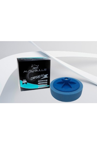 Auto Bulls 15 cm Aplikatörlü Polisaj Süngeri Mavi Auto Bulls 15 cm Aplikatörlü Polisaj Süngeri Mavi