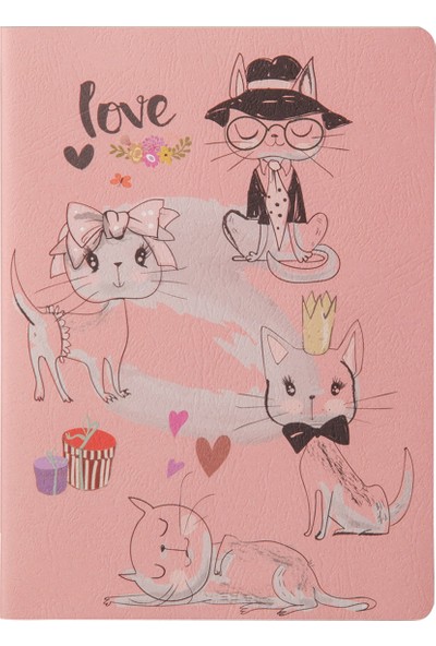 Fabio Ricci Nice Paw 40 Yaprak Kareli Okul Defteri 14 x 20 cm Fabio Ricci Nice Paw 40 Yaprak Kareli Okul Defteri 14 x 20 cm