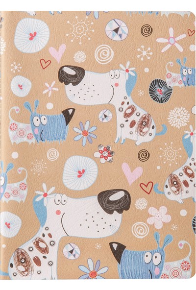 Fabio Ricci Nice Paw 40 Yaprak Çizgisiz Okul Defteri 14 x 20 cm