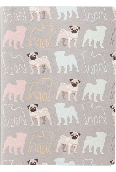 Fabio Ricci Nice Paw 40 Yaprak Çizgisiz Okul Defteri 14 x 20 cm