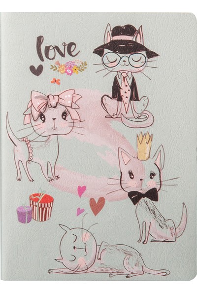 Fabio Ricci Nice Paw 40 Yaprak Çizgisiz Okul Defteri 14 x 20 cm Fabio Ricci Nice Paw 40 Yaprak Çizgisiz Okul Defteri 14 x 20 cm