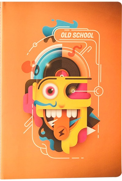 Fabio Ricci Handy 40 Yaprak Çizgili Okul Defteri 17 x 24 cm