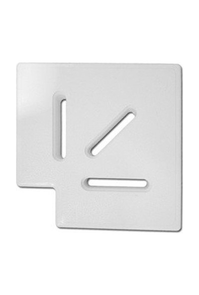 E-havuz 15/90° Savak Köşe Parçası