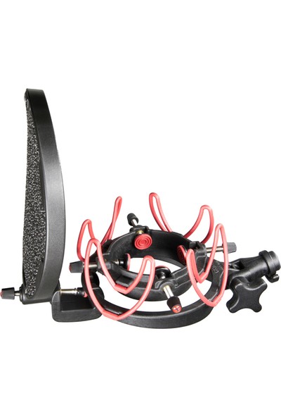 Rycote 045003 Invision Usm-L Mikrofon Shock-Mount ve Pop Filtre Stüdyo Kiti Rycote 045003 Invision Usm-L Mikrofon Shock-Mount ve Pop Filtre Stüdyo Kiti