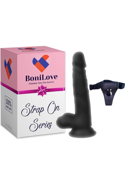 Bonilove Strap On Series Fdragon 19 cm Belden Bağlamalı Realistik Siyah Penis Bonilove Strap On Series Fdragon 19 cm Belden Bağlamalı Realistik Siyah Penis