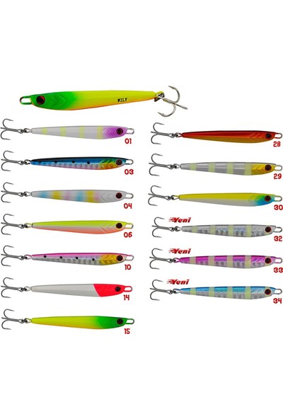 Wily Junior Jig 10.5 gr 5.5 cm Wily Junior Jig 10.5 gr 5.5 cm