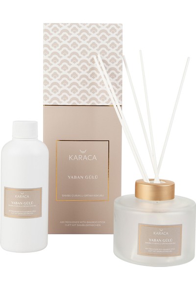 Karaca Yaban Gülü Çubuklu Oda ve Ortam Kokusu