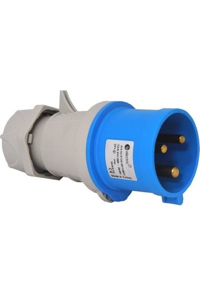 TPlast Cee 3X16 Makına Fısı IP44 TPlast Cee 3X16 Makına Fısı IP44