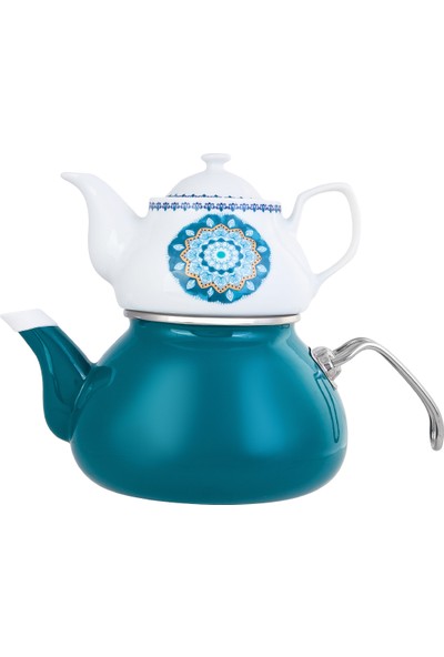 Karaca Deep Sea Porselen Demlikli Çaydanlık Karaca Deep Sea Porselen Demlikli Çaydanlık