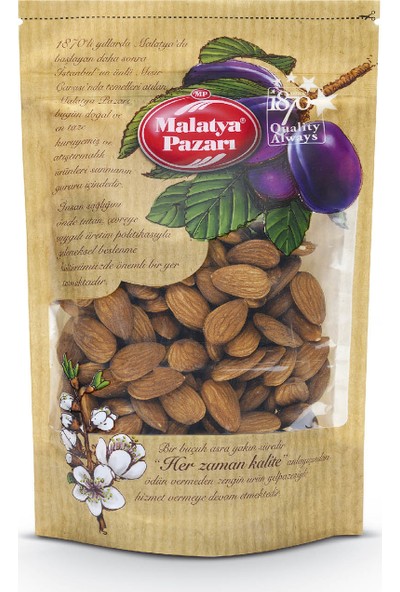 Malatya Pazarı Murat Palancı Kavrulmuş Badem Içi Kilitli Paket 500 gr Malatya Pazarı Murat Palancı Kavrulmuş Badem Içi Kilitli Paket 500 gr