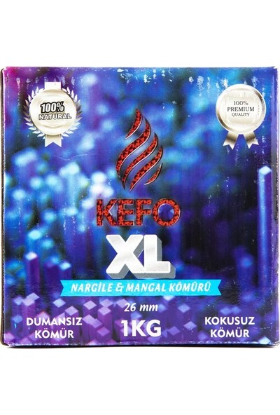Kefo Xl Hindistan Cevizi Kömürü