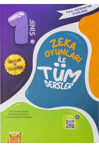 Pako Yayınları 1. Sınıf Zeka Oyunlarıyla Tüm Dersler
