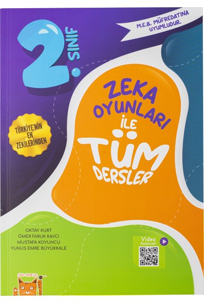 Pako Yayınları 2. Sınıf Zeka Oyunlarıyla Tüm Dersler