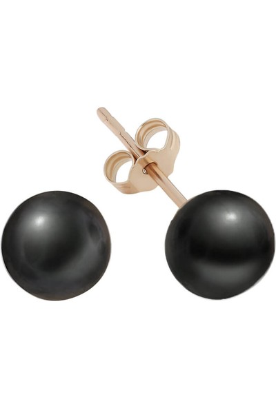 Sirius Modern Siyah Inci Küpe 0445E0003