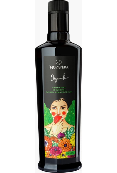 NovaVera Organik Erken Hasat Naturel Sızma Zeytinyağı 500 ml NovaVera Organik Erken Hasat Naturel Sızma Zeytinyağı 500 ml