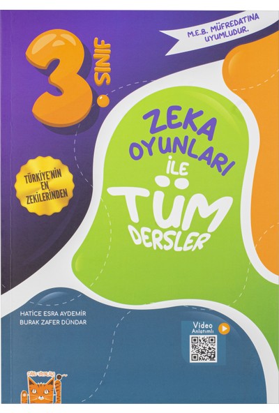 Pako Yayınları 3. Sınıf Zeka Oyunlarıyla Tüm Dersler
