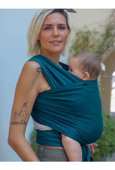 Neko Esnek Wrap Sling Petrol Yeşili Neko Esnek Wrap Sling Petrol Yeşili