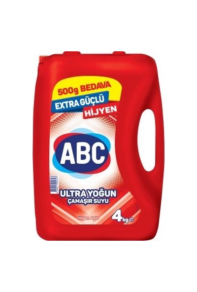 Abc Ultra Çamaşır Suyu Hijyen Aşkı 3500 Lt