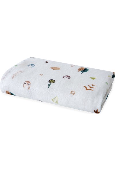 Yataş Bedding Natura Bebek Müslin Çok Amaçlı Örtü 80X80 cm