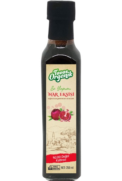 Tavas Organik Organik Nar Ekşisi - 250 ml