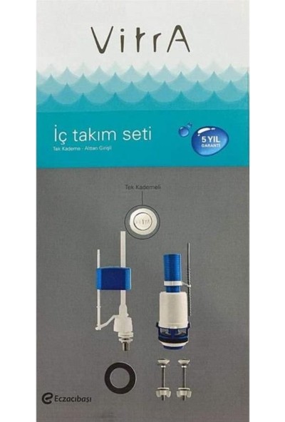 Vitra Klozet Iç Takım Seti Basmalı Vitra Klozet Iç Takım Seti Basmalı