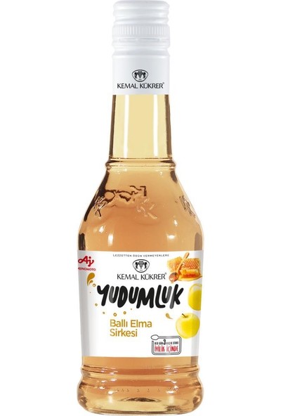 Kemal Kükrer Yudumluk Ballı Elma Sirkesi Cam Şişe 500 ml Kemal Kükrer Yudumluk Ballı Elma Sirkesi Cam Şişe 500 ml