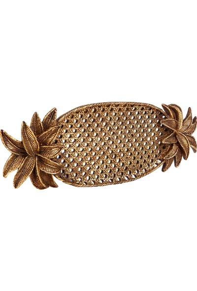 Karaca Ananas Dekoratif Tepsi 42,8X15 cm Karaca Ananas Dekoratif Tepsi 42,8X15 cm