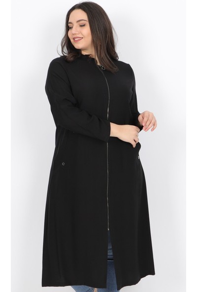 Kado Moda Kuş Gözü Detaylı Kap Siyah Kado Moda Kuş Gözü Detaylı Kap Siyah