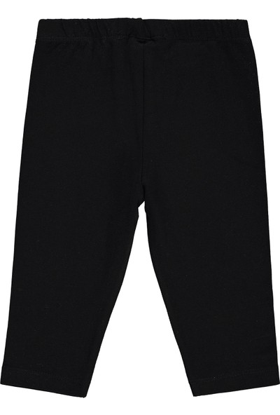 Civil Girls Kız Çocuk Kısa Tayt 2-5 Yaş Siyah