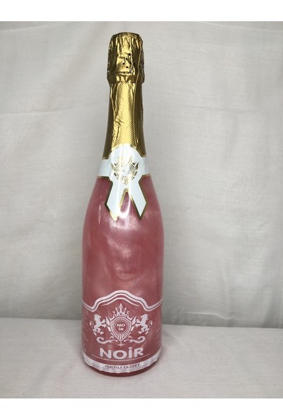 Noir Şampanya Simli Alkolsüz Şampanya Kırmızı Çilek Aromalı 750 ml