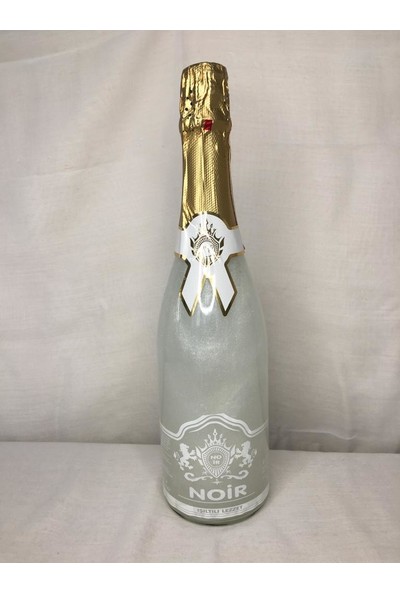 Noir Şampanya Simli Alkolsüz Şampanya Beyaz Cocanat Aromalı 750 ml