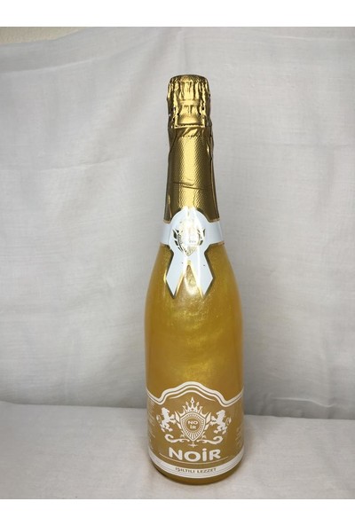 Noir Şampanya Simli Alkolsüz Şampanya Turuncu Mango Aromalı 750 ml