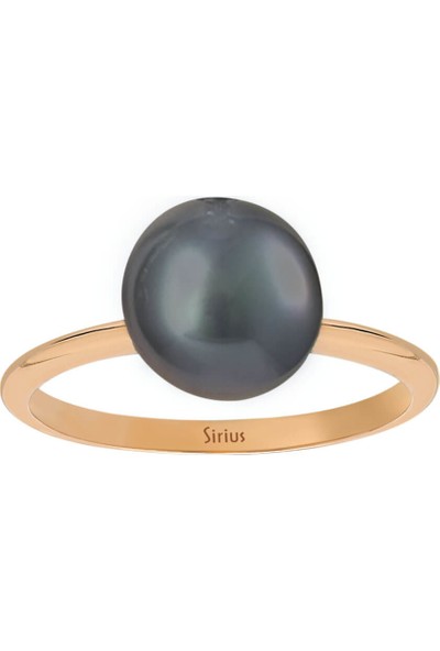 Sirius Modern Siyah Inci Yüzük 0445R0003