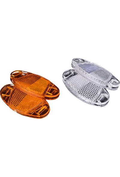 Hsgl Bisiklet Ön Arka Jant Reflektörü 4lü Set Hsgl Bisiklet Ön Arka Jant Reflektörü 4lü Set