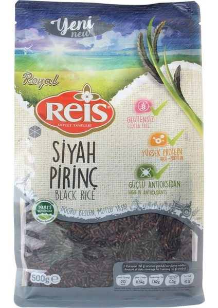 Reis Royal Siyah Pirinç 500 g Fiyatı - Taksit Seçenekleri