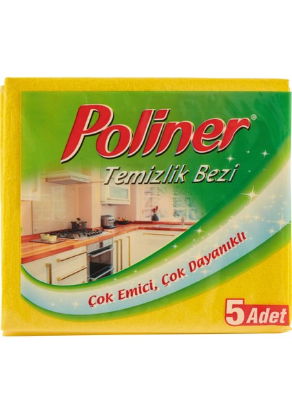 Poliner Temizlik Bezi 5'li Fiyatı - Taksit Seçenekleri