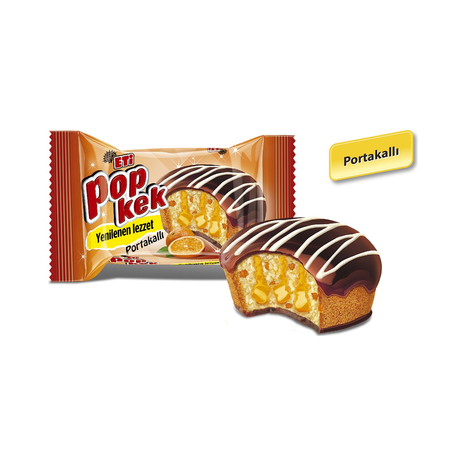 Eti Popkek Portakallı Kek 60 g x 12 Adet Fiyatı