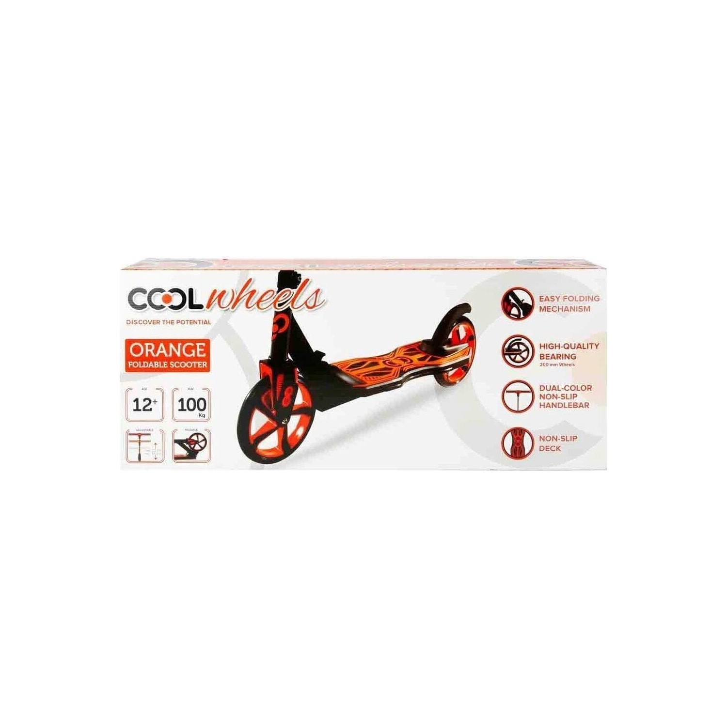 Cool Wheels 12+ Orange Scooter Fiyatı - Taksit Seçenekleri