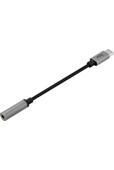 Bix ADP-06 Pro Type-C to 3.5mm Kulaklık Çevirici Dönüştürücü Adaptör