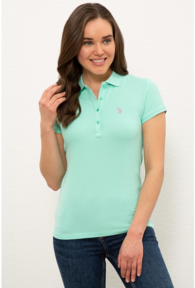 U.S. Polo Assn. Yeşil T-Shirt Basic 50234714-VR090