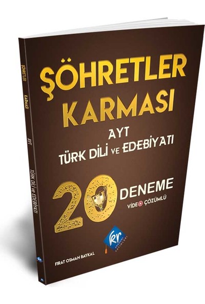 Kr Akademi Şöhretler Karması AYT Türk Dili ve Edebiyatı 20 Deneme