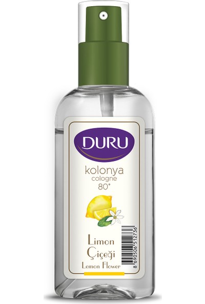 Duru Limon Çiçeği Sprey Kolonya 50 ml 80 Derece