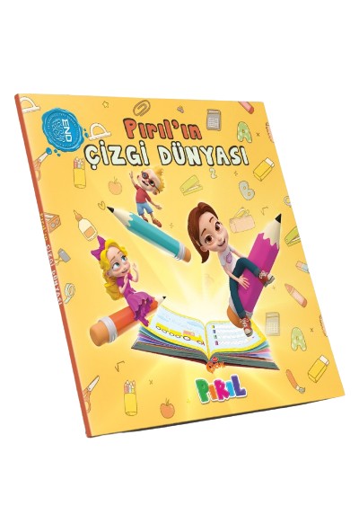 Pırıl Yayınları Trt Çocuk Pırıl'ın Çizgi Dünyası Kitabı