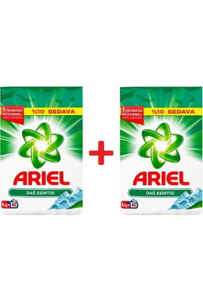 Ariel Dağ Esintisi 6 kg 2'li