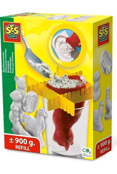 Ses Creative Kalıba Dök ve Boya - Yedek Alçı 900GR
