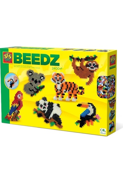 Ses Creative Beedz - Ütü Boncuk Seti - Orman Hayvanları Ses Creative Beedz - Ütü Boncuk Seti - Orman Hayvanları