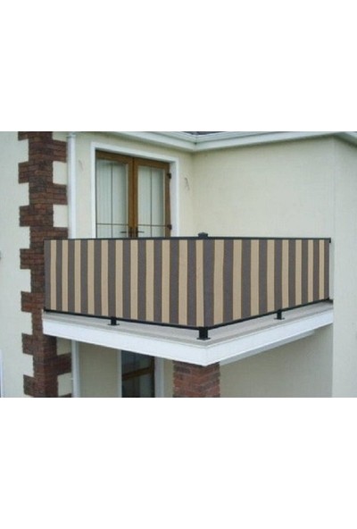 Ceylan Home Balkon Demiri Perdesi Bağcıklı Gri Sarı Çizgili Gri 650X80 1 kg Ceylan Home Balkon Demiri Perdesi Bağcıklı Gri Sarı Çizgili Gri 650X80 1 kg